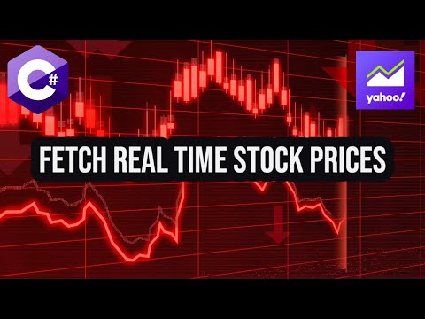 How to fetch Stock Prices using the free Yahoo Finance API | C# Tutorial
