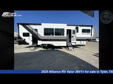 Amazing 2025 Alliance RV Valor 36V11 Toy Hauler RV For Sale in Tyler, TX | RVUSA.com