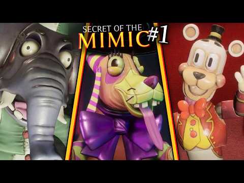 ENCUENTRO UN CUERPO en la COSTUME MANOR de EDWIN | FNaF Secret of the Mimic | Gameplay Español
