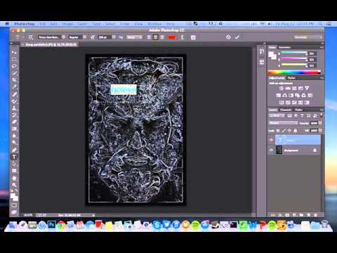 Photoshop Tutorial : How To Insert A Textbox