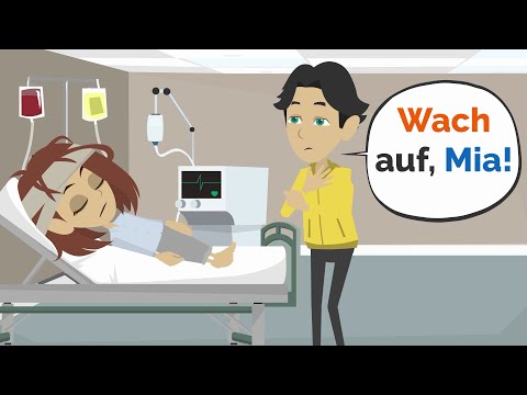 Deutsch lernen | Mia liegt im Koma?