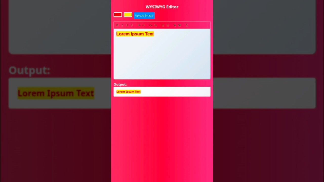 Build a WYSIWYG Editor with JavaScript & Quill.js | Rich Text Editor Tutorial | WebCraft & Devs