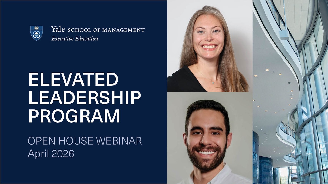 Open House Webinar: Elevated Leadership Program