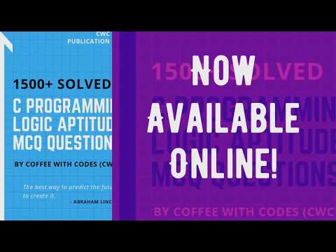1500+ Solved C Programming Logic Aptitude MCQ Questions