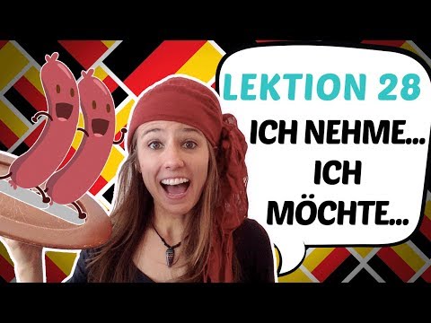 GERMAN LESSON 28: Ordering in a Restaurant: Bestellen im Restaurant ๐๐๐