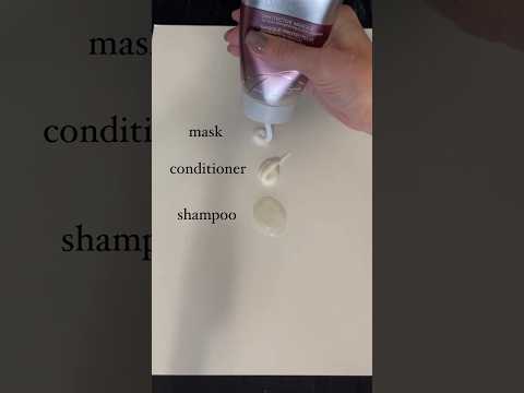 How much hair products to use for each application? Here’s a quick guide! #hairhack #hairroutine