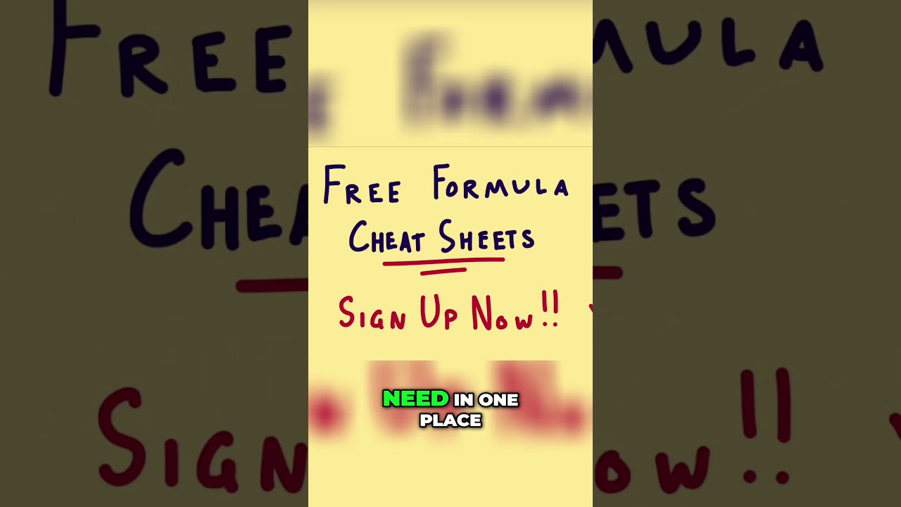 Rocket Science Made Easy  Free Cheat Sheets Inside!