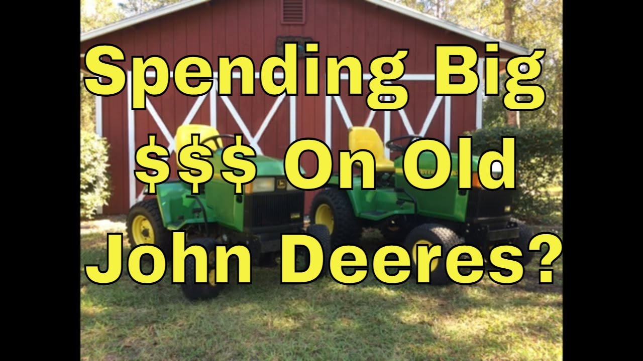 Which Older John Deere Garden Tractors Should You Spend Big Money On?