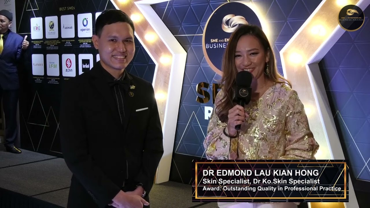 SEBA 2022 Northern Edition | Awardees Interviews | Dr  Edmond Lau Kian Hong