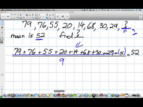 Mean, Median and Mode Grade 8 Nelson Lesson 35 3 18 13)