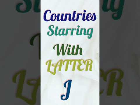 countries starting with J #shorts