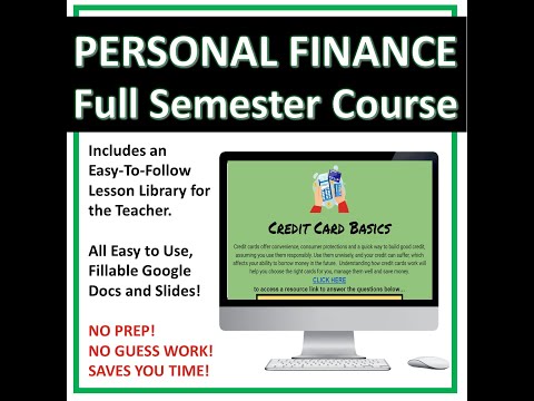 Student Led Instruction EXPLAINED for my Personal Finance Course