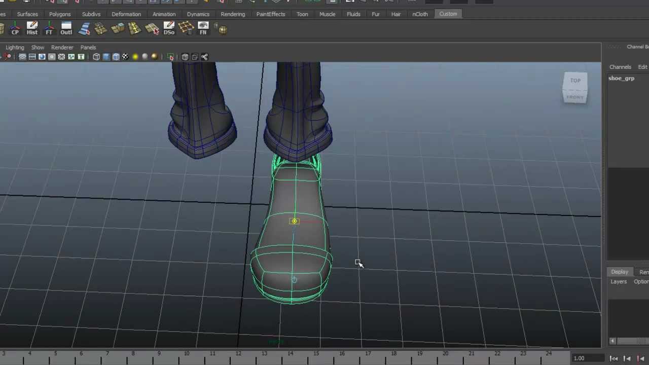 Character Modeling - Lesson 12