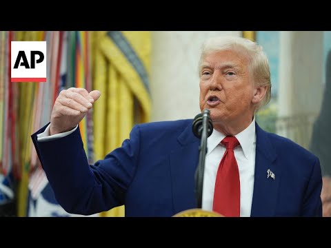 Trump responds to 'TACO' tariff acronym, rejects 'chickening out' claims