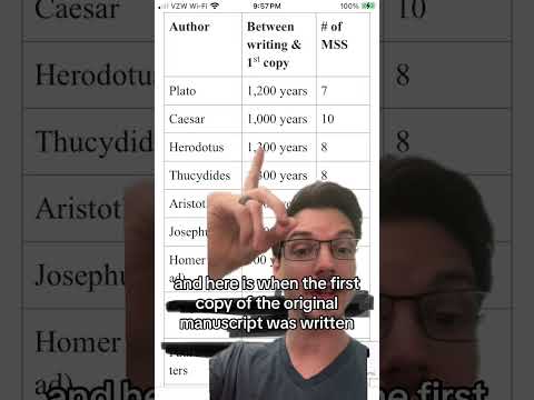 PROOF for the Bible!(?) LINK IN DESCRIPTION #bible #history #apologetics #shorts