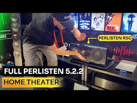 FULL Perlisten 5.2.2 Home Theater Temporary BUILD 2024! Tampa, Florida