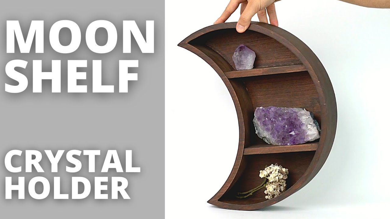 Moon Shelf | Crystal Display | Must Have Amazon Decor