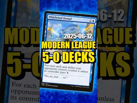 UNDEFEATED MTG Modern League Decklists (2025-06-12) #davidroyale #modern #modernmtg