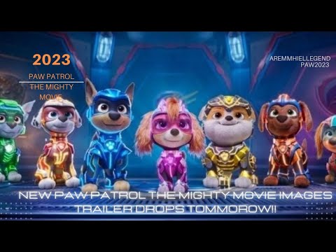 Paw Patrol The Mighty Movie: New Images Revealed and Trailer Release Date #pawpatrolthemightymovie