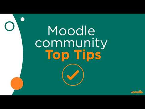 Use Moodle like an office program | Moodle Community Top Tips