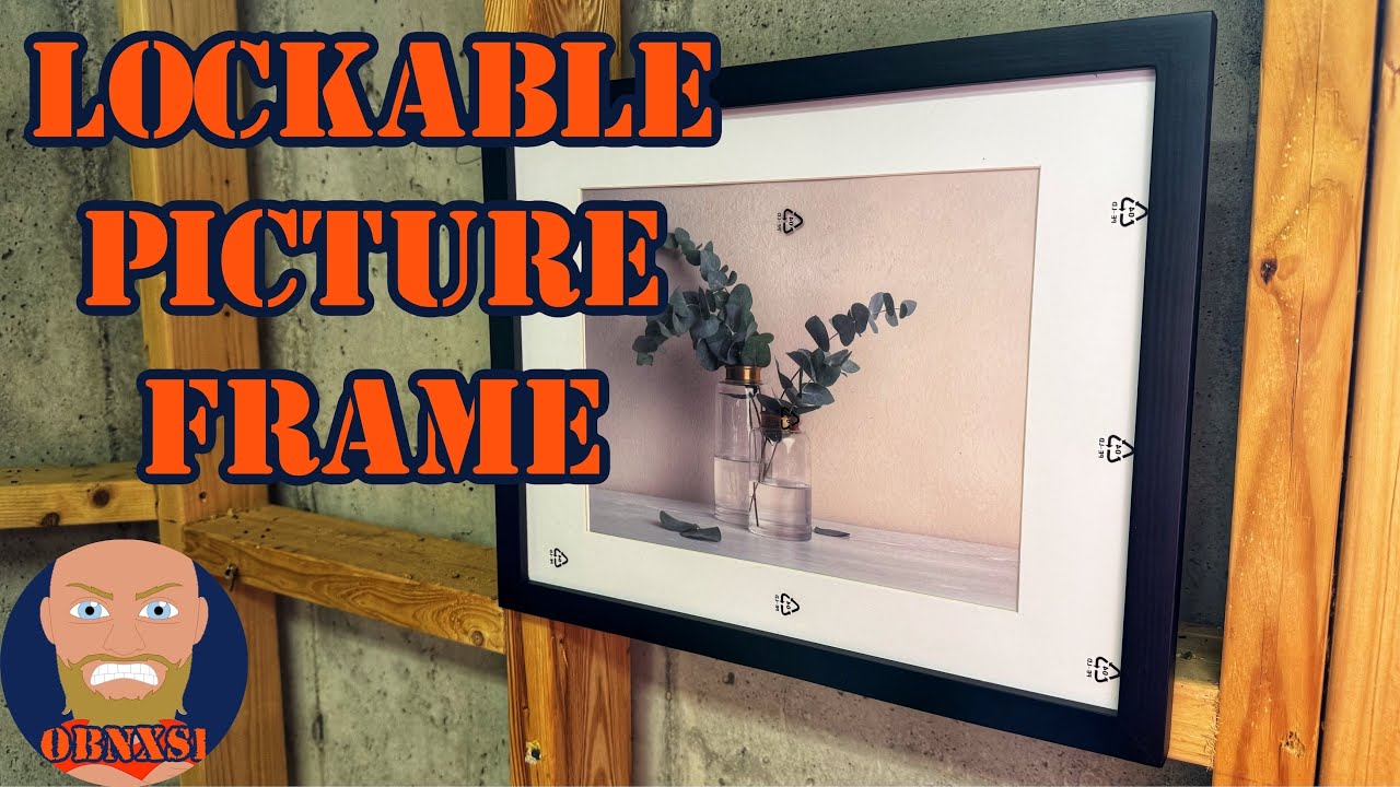 Hide in Plain Sight with this Picture Frame Safe