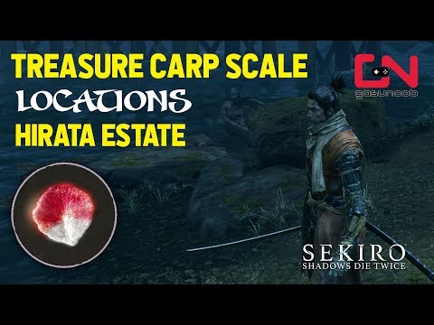 Sekiro Shadows Die Twice - Treasure Carp Scale Locations - Hirata Estate