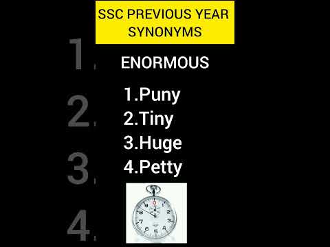 Synonym of Enormous ##cgl2023 #vocab #shorts