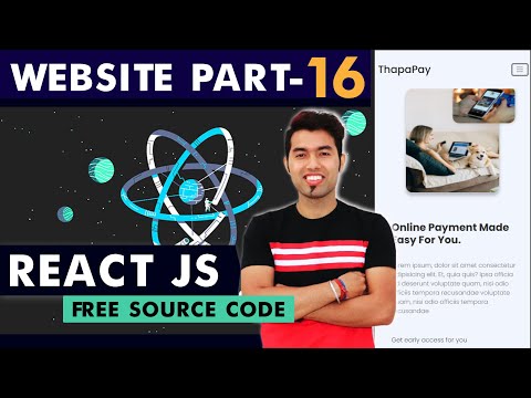 Learn Make React Firebase Website Responsive with Media Queries Complete React with Firebase ...