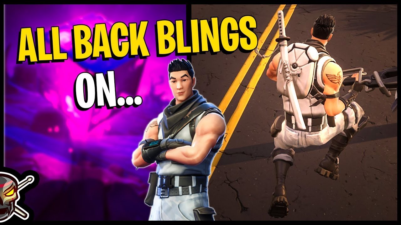 Every Back Bling on Trooper | Rare Item? - Fortnite Cosmetics
