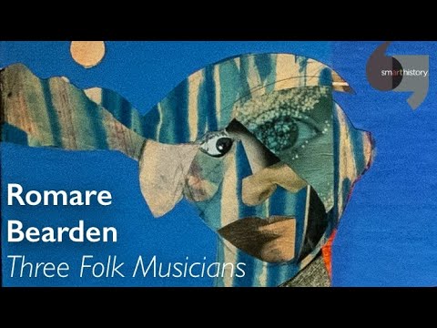 Romare Bearden, Three Folk Musicians