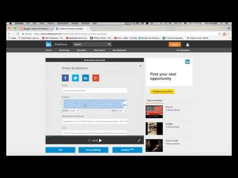 old How to Embed a Powerpoint in Your Blogger Blog Using SlideShare