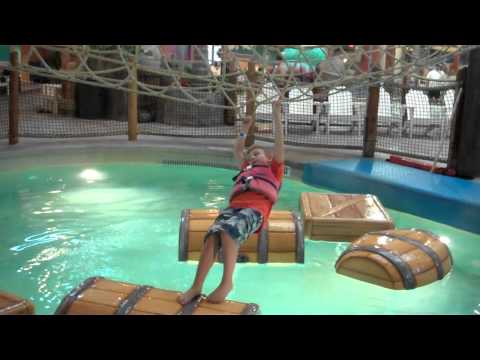 Castaway Bay Indoor Waterpark Sandusky Ohio Cargo Crossing.MP4