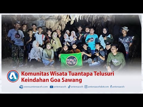 Komunitas Wisata Tuantapa Telusuri Keindahan Goa Sawang