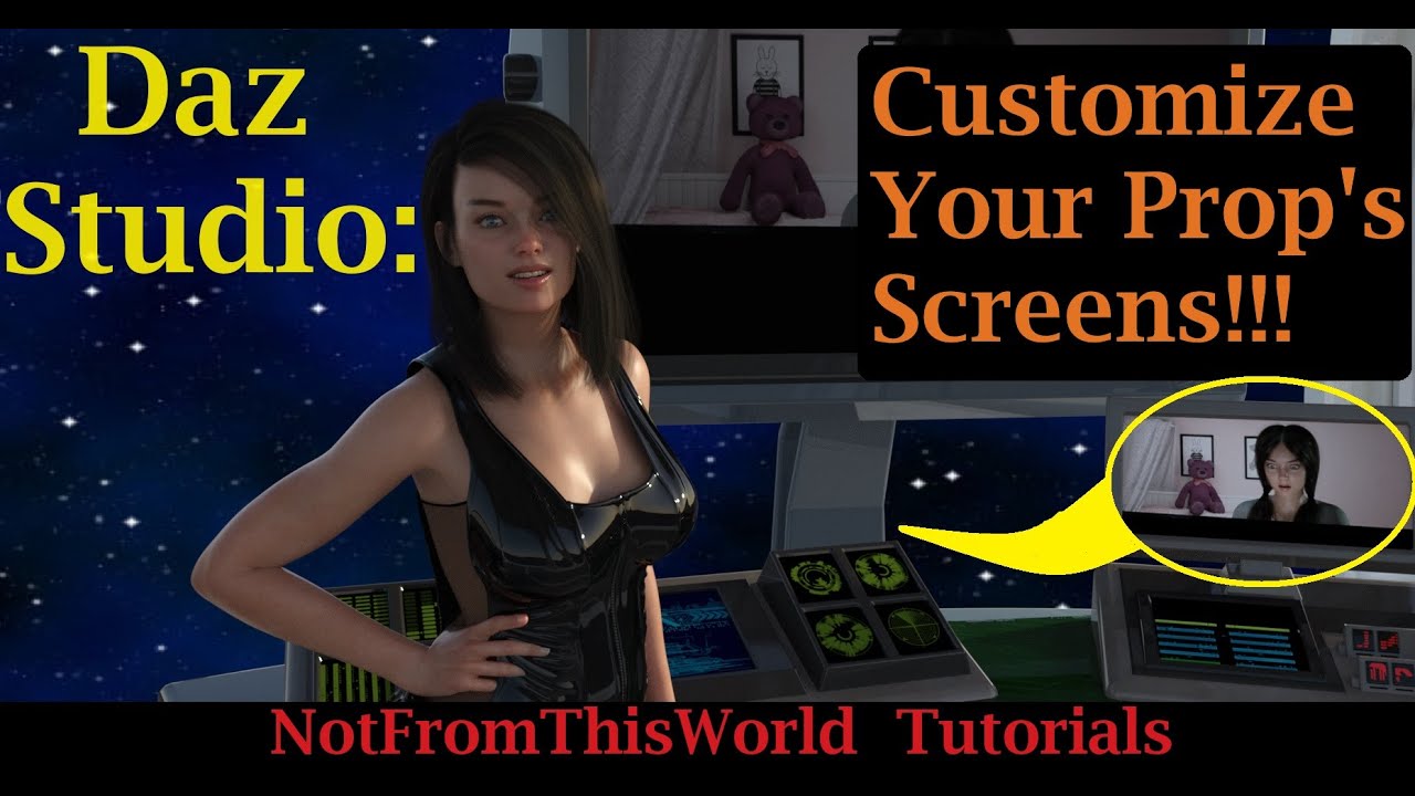 Daz Studio: CUSTOMIZING YOUR PROP SCREEN!