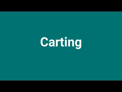 'Carting' Meaning and Pronunciation