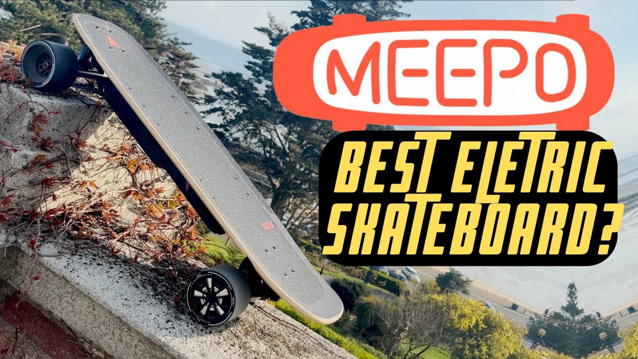 MEEPO MINI 5 Electric Skateboard: Dish-Shaped Deck for Dynamic Control