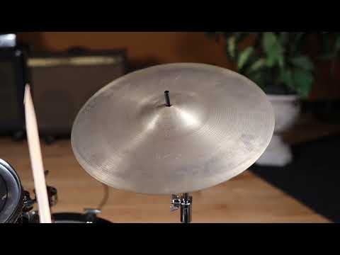 16" Sonor by Tosco Crash Cymbal 1122g Made in Italy *Video | Reverb