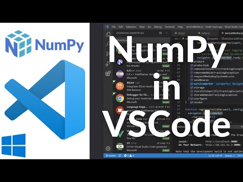 How To Install NumPy in Visual Studio Code Windows 11 | NumPy on VSCode (2025)