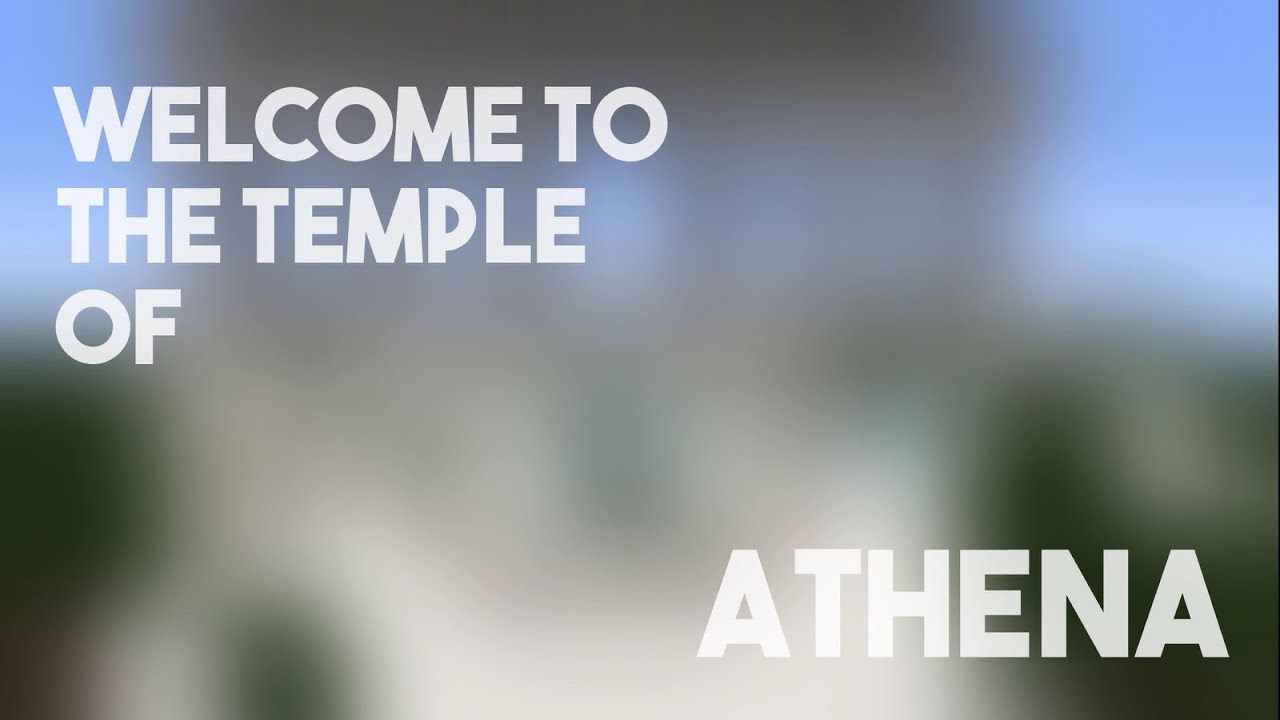 Greek Athena Temple Trailer | Minecraft Map  | FULL HD | 60 FPS
