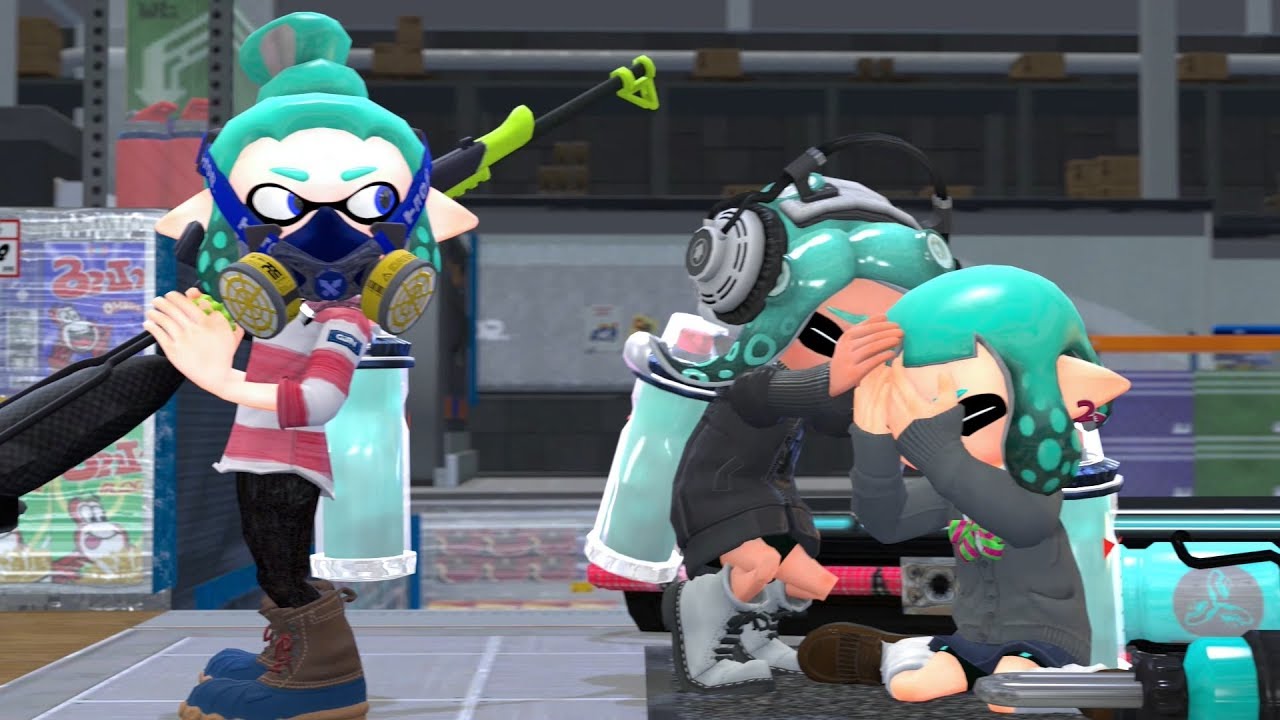 [Splatoon animation] woomy and veemo