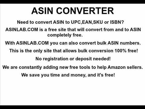 convert asin to ean,upc,sku and isbn - asinlab.com