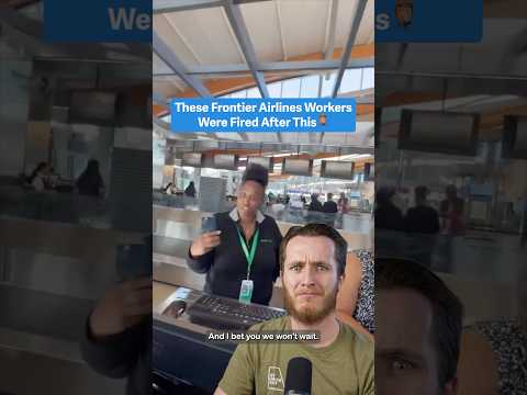 Frontier Airlines Agent Freaks Out At Customer For Checking-In