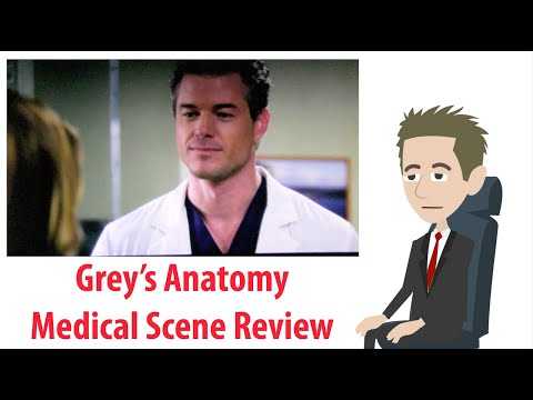 ENT Reviews Grey's Anatomy TV Scenes - Otosclerosis Patient