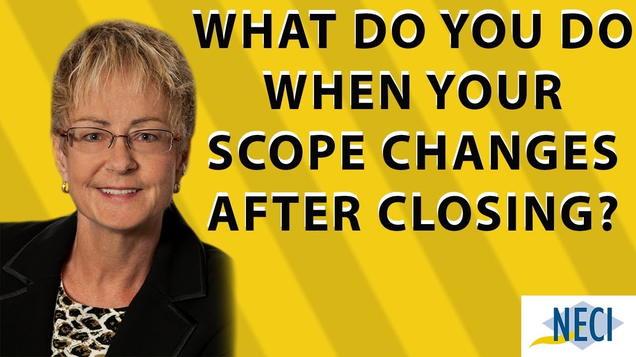 Procurement Case Study Example - Scope Changes After Closing
