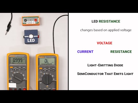 Understanding LEDs and Forward Voltage with the Magnetic Mat Electrical Training System (MMTS)