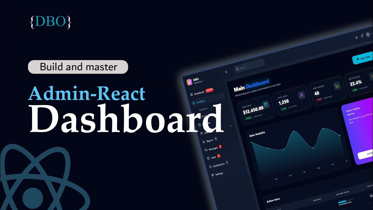 Build a Professional React Admin Dashboard: From Zero to Hero (Part 1)