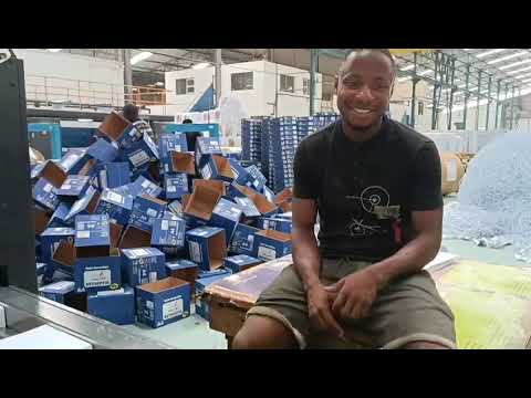 #cotedivoire How to begin your A4 business CHM - A4-4 (4 rolls)+A4B runing 251m/min 27reams per min