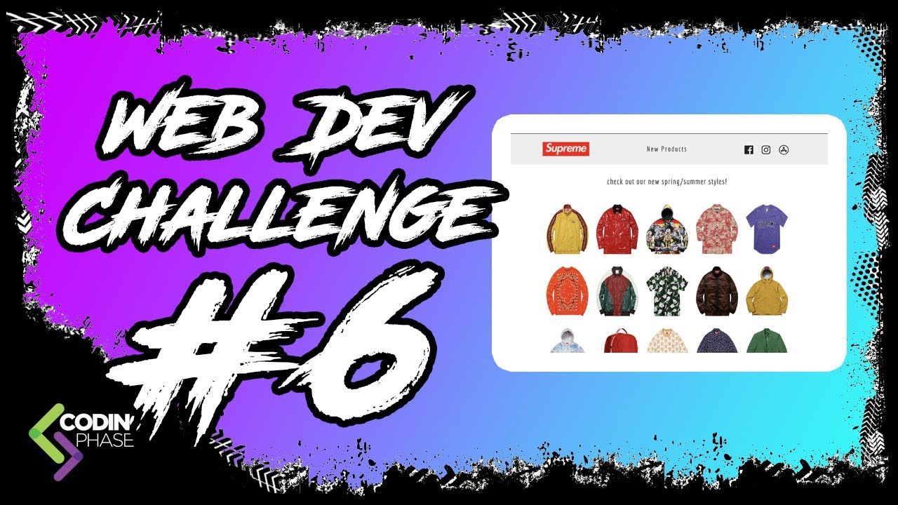 web developer challenge #6 | #CodingPhase