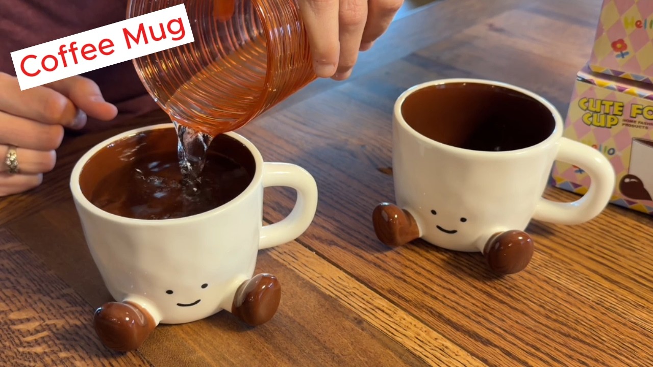 EWCEFIC Cute Funny Coffee Mug 12.8oz Ceramic Cup