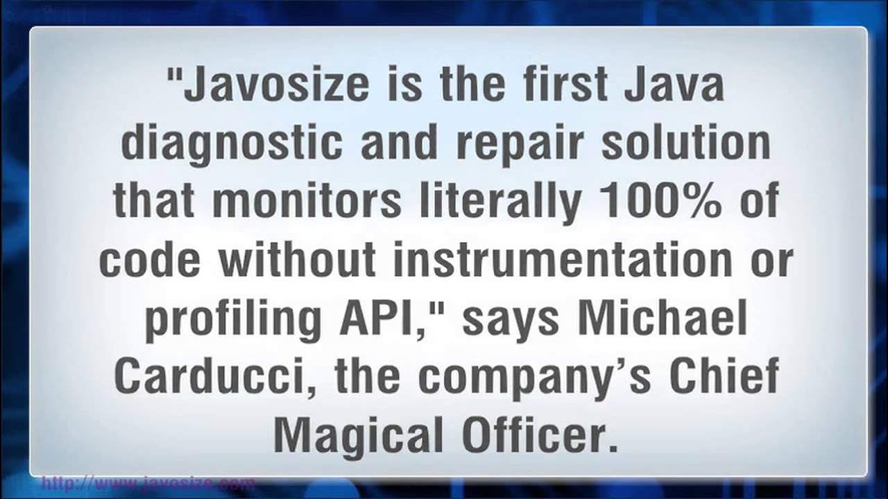 New Java APM Automates Troubleshooting and On-The-Fly Repair, offers Free Trial